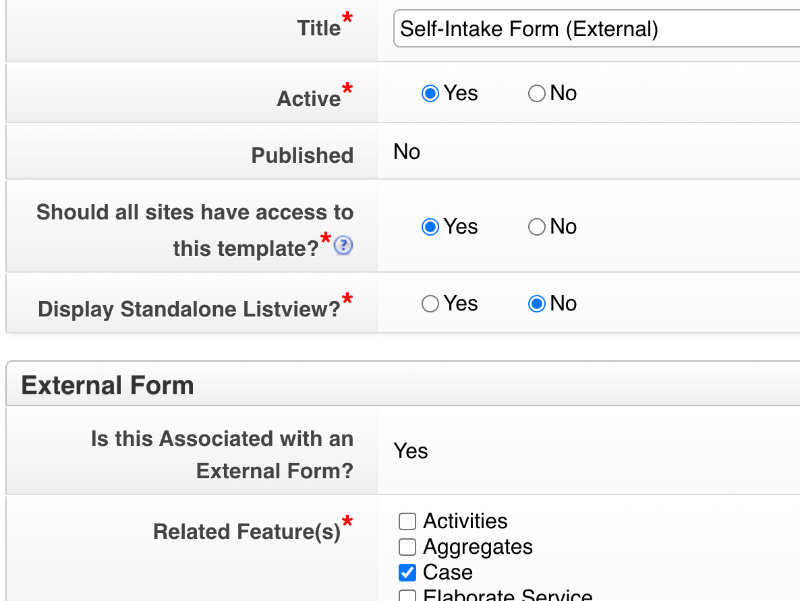 External Forms Make Data Collection Easy